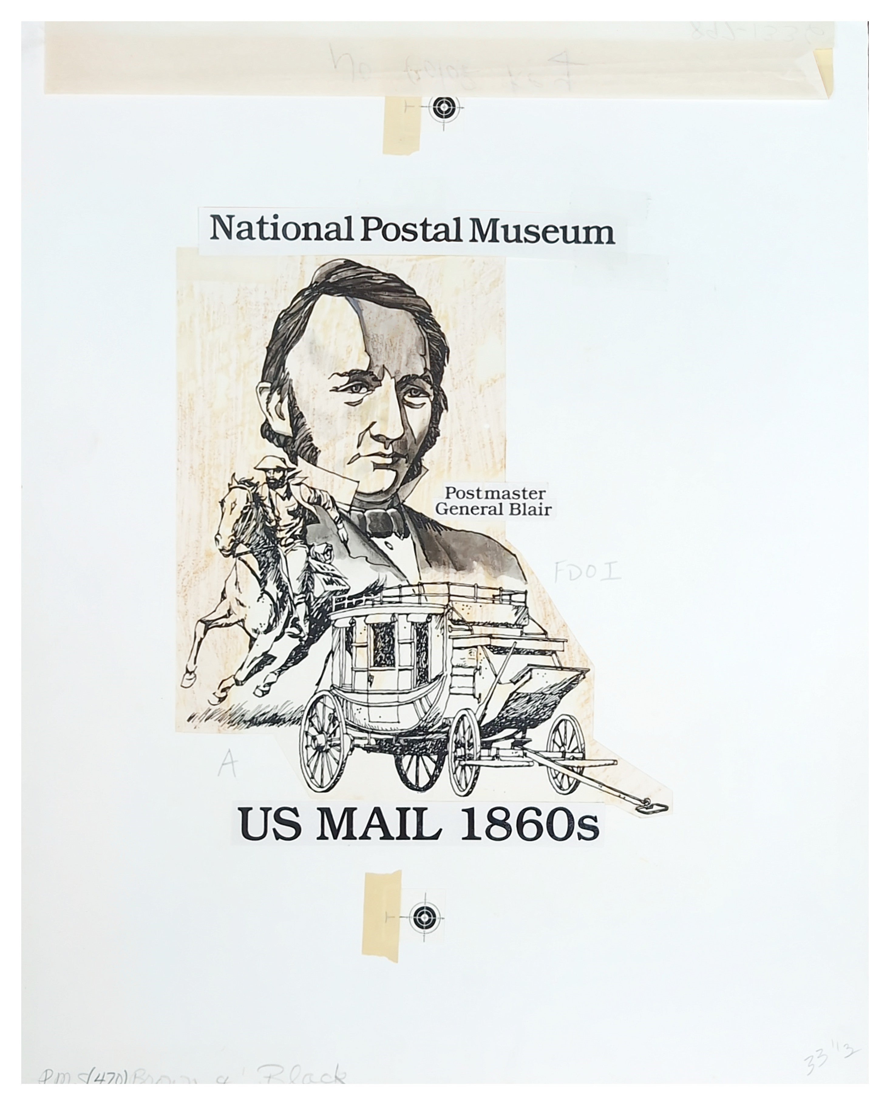 US Artmaster 2779-82 1993 National Postal Museum - Postmaster General ...